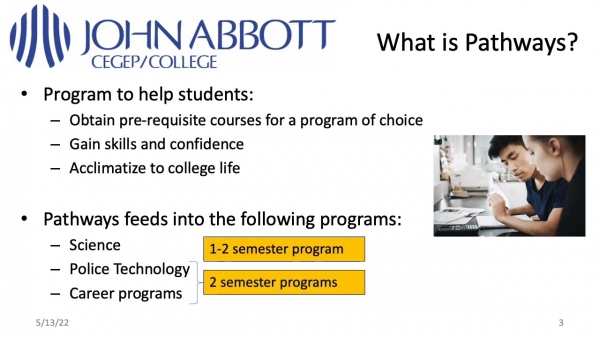 JAC Pathways Information