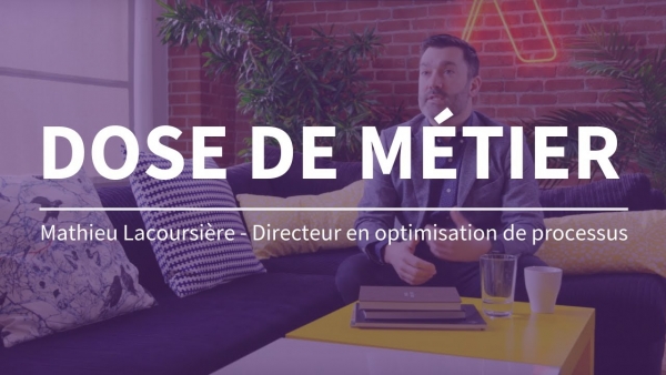 Dose de métier | Directeur, optimisation de processus