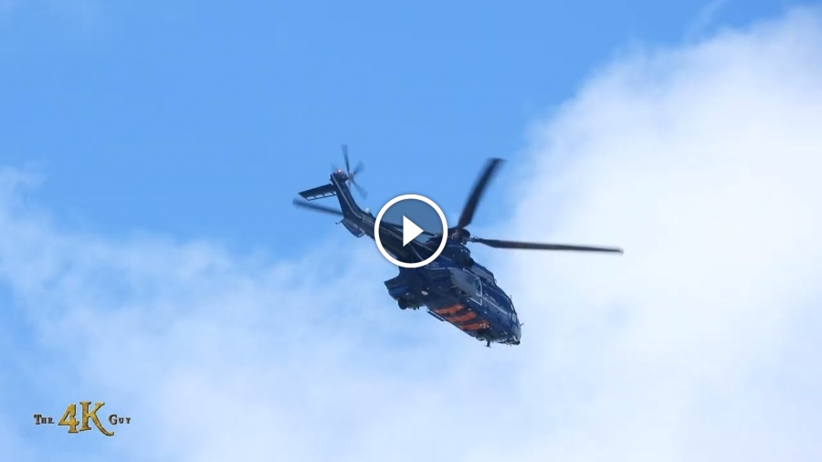 Germany: BPOL police choppers from Bundespolizei flying in group 6-25-2022