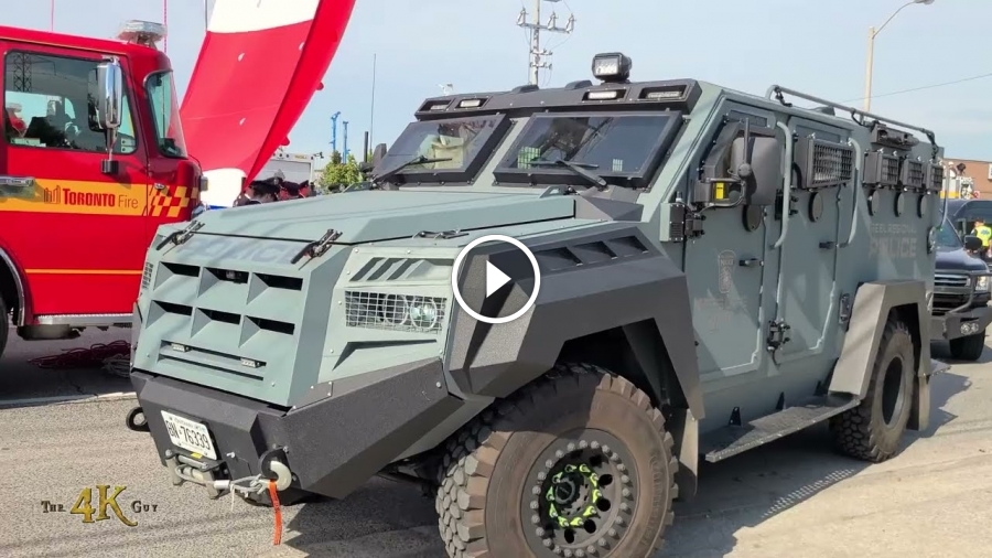 Ontario: Roshel Senator APC ''Rescue One'' armored truck from PRP's TRU ...