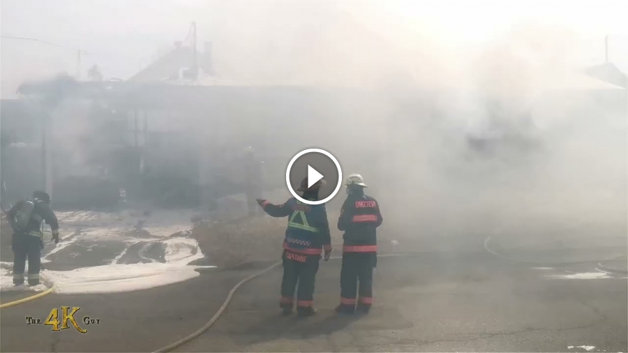 St-George: Bungalow fire upgraded to 10-12 in the Beauce Region 3-30-2021