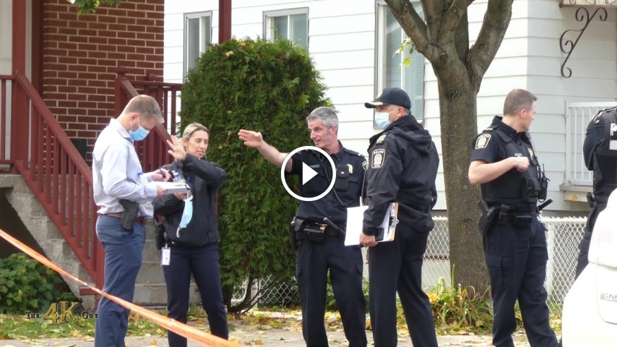 Montréal: Cops shoot double murder suspect on Ontario Street 10-3-2020