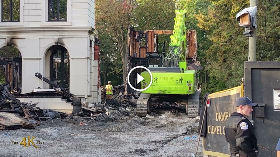 North York: Aftermath one day after ravaging 3rd alarm mansion fire 10 ...